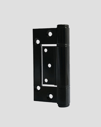 A115BLK - Aluminium Heavy Duty Interfold Hinge - Mccallum Hinges