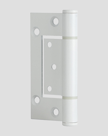 A125WHT - Aluminium Medium Duty Interfold Hinge - Mccallum Hinges