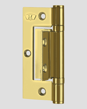 S263PVD - Stainless Steel 304 Medium Duty Interfold Hinge - Wrap-around ...