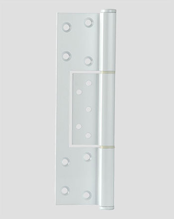 A137WHT - Aluminium Interfold Hinge - Offset knuckle - Mccallum Hinges