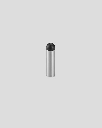 DS104 Wall Mounted Door Stop Round 75 x 19mm - Mccallum Hinges