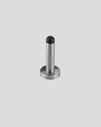 DS106 Wall Mounted Door Stop Round 90 x 19mm - Mccallum Hinges