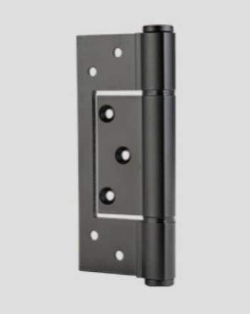 A105MBLK - Aluminium Heavy Duty Interfold Hinge - Mccallum Hinges